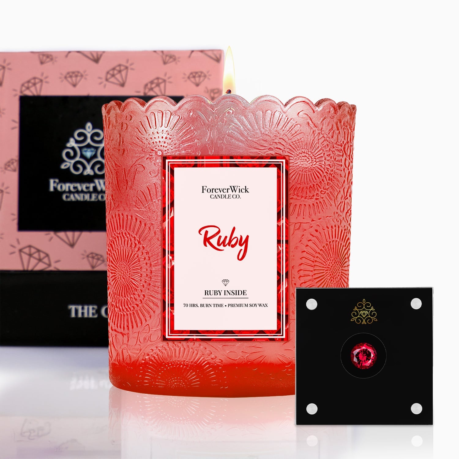 Ruby Ember Candle