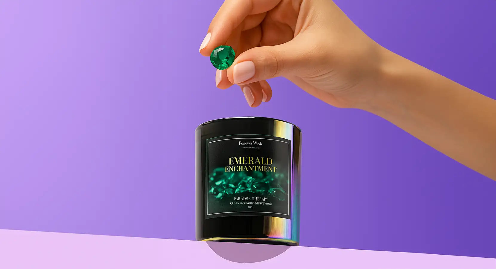 The Precious Gemstone Candles