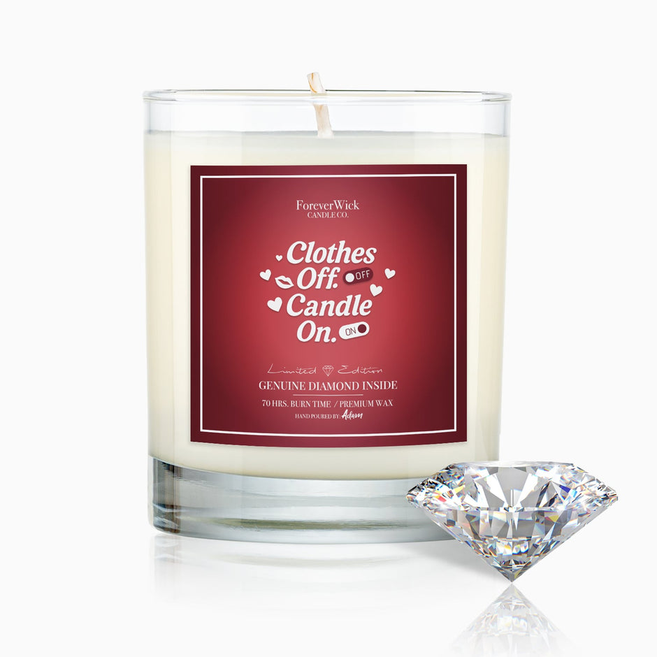Genuine Diamond in every Candle | Fragrant Candle With Real Jewels