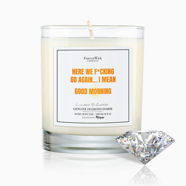 Genuine Diamond in every Candle | Fragrant Candle With Real Jewels