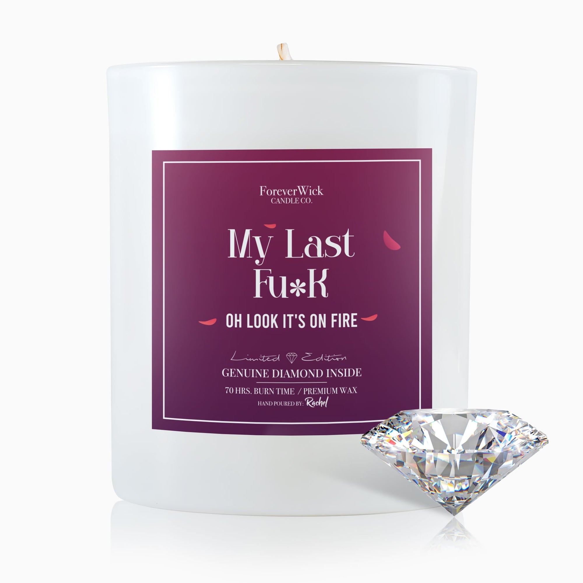 Genuine Diamond in every Candle | Fragrant Candle With Real Jewels