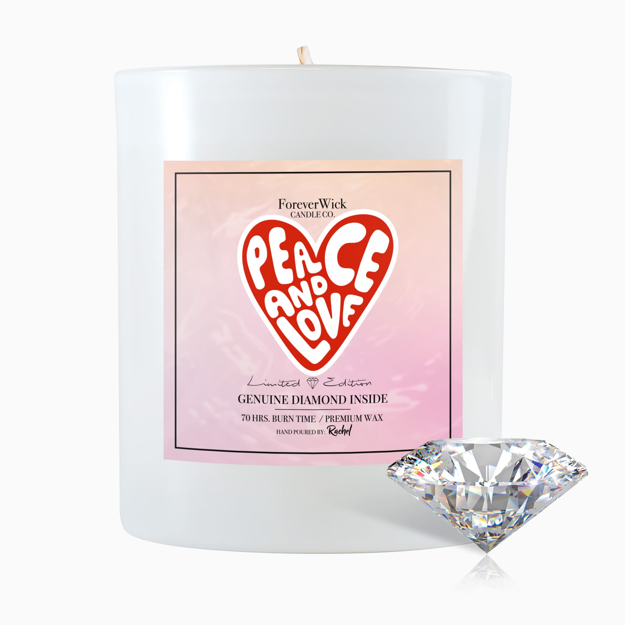 Genuine Diamond in every Candle | Fragrant Candle With Real Jewels