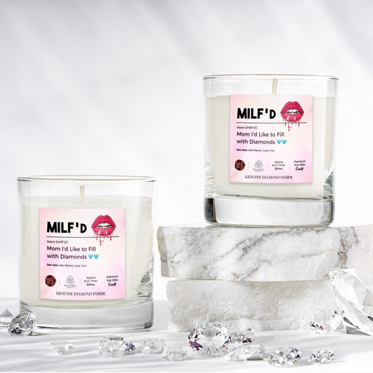 Genuine Diamond in every Candle | Fragrant Candle With Real Jewels