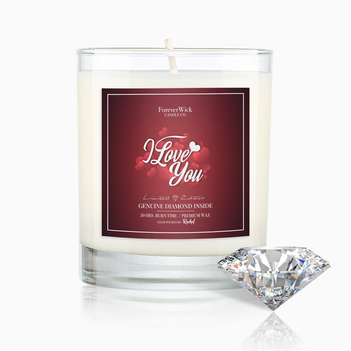 Genuine Diamond in every Candle | Fragrant Candle With Real Jewels