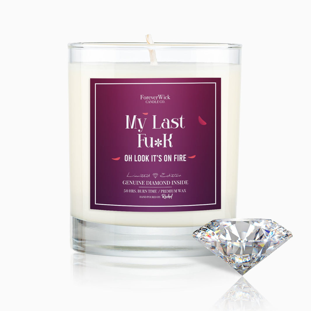 Genuine Diamond in every Candle | Fragrant Candle With Real Jewels