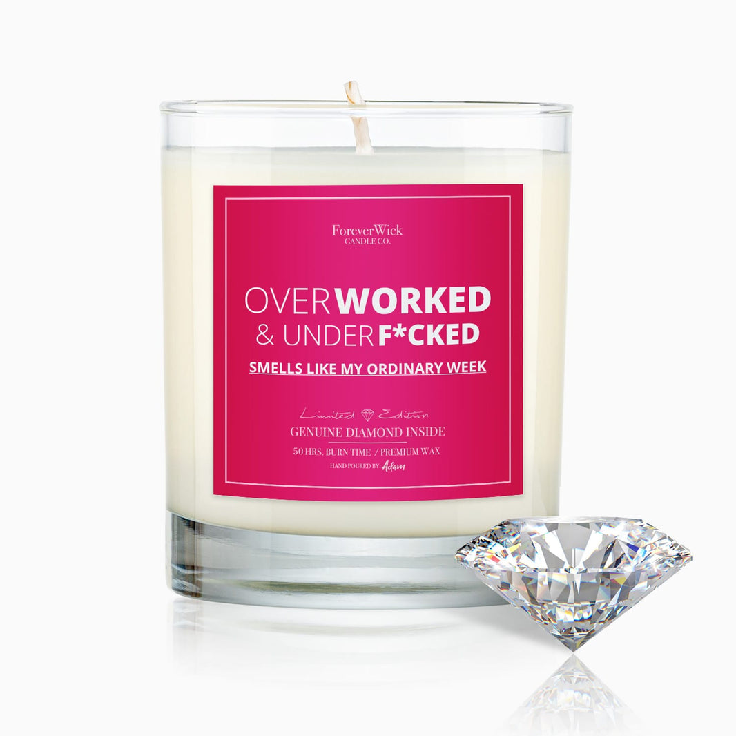 Genuine Diamond in every Candle | Fragrant Candle With Real Jewels