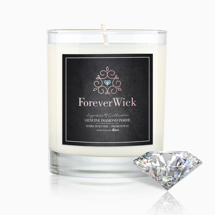 Genuine Diamond in every Candle | Fragrant Candle With Real Jewels