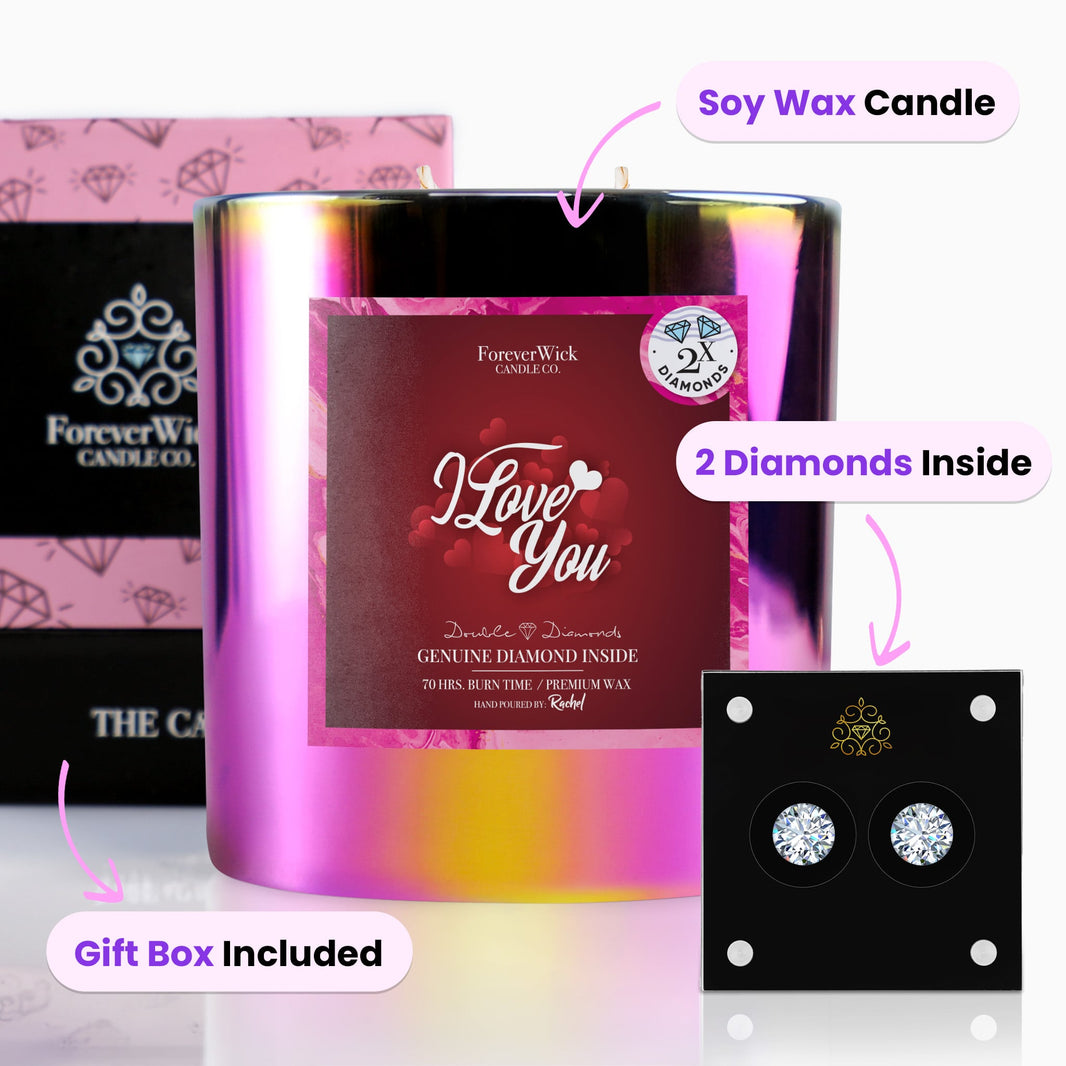 Double Diamond Candles