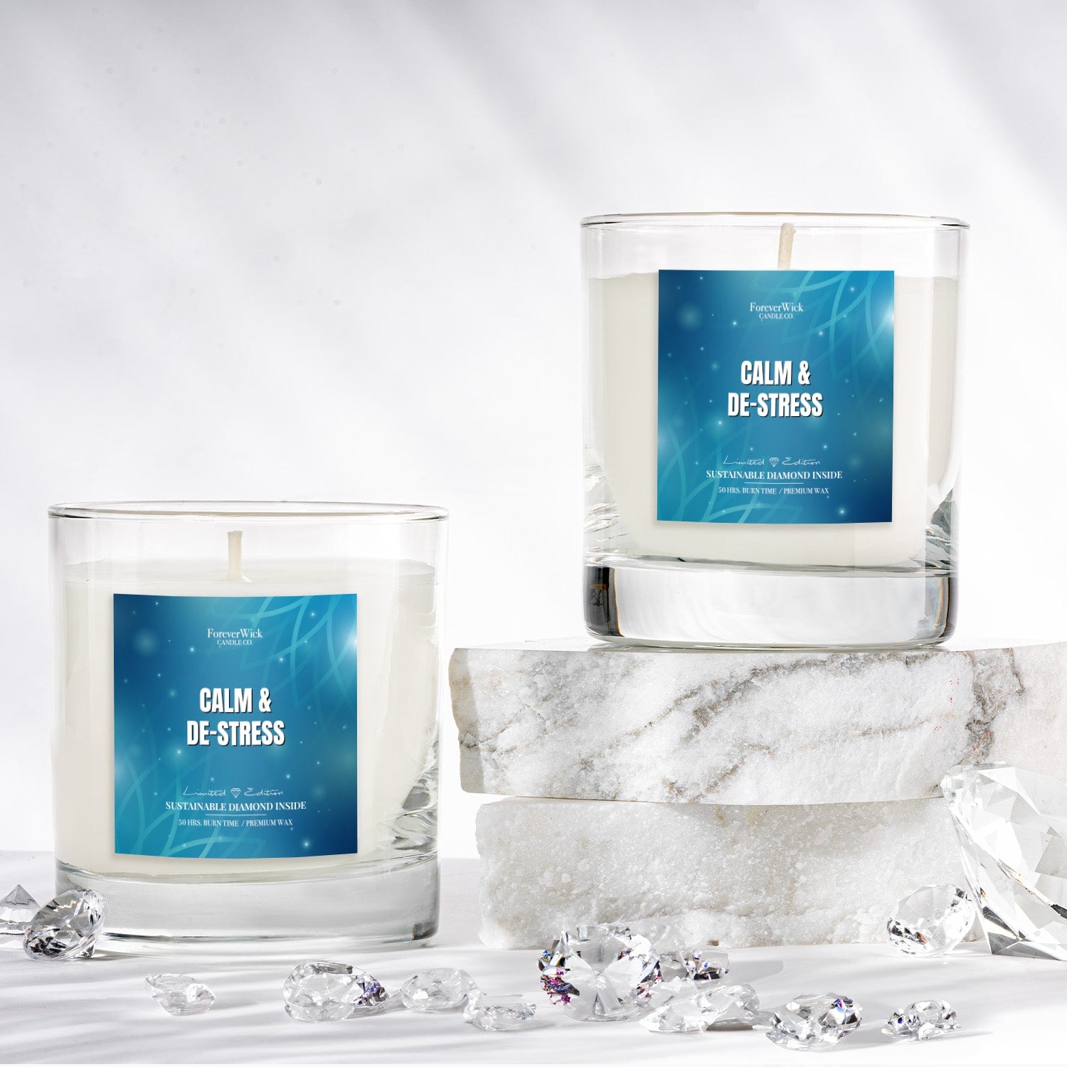 Genuine Diamond in every Candle | Fragrant Candle With Real Jewels