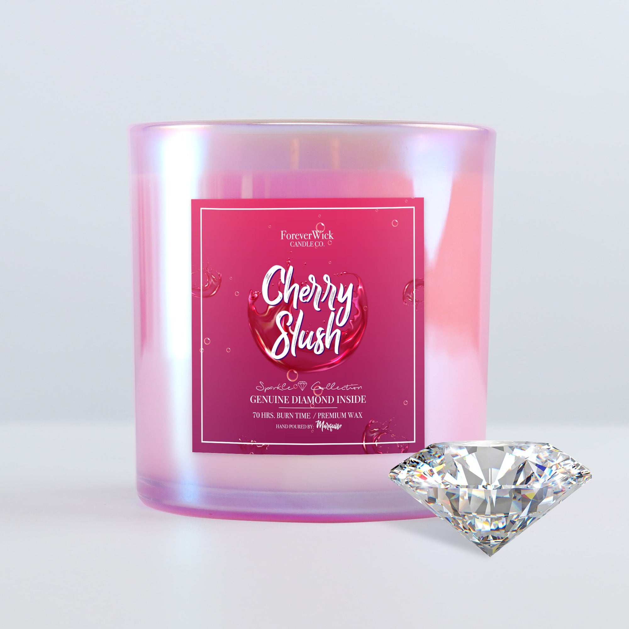 Genuine Diamond in every Candle | Fragrant Candle With Real Jewels