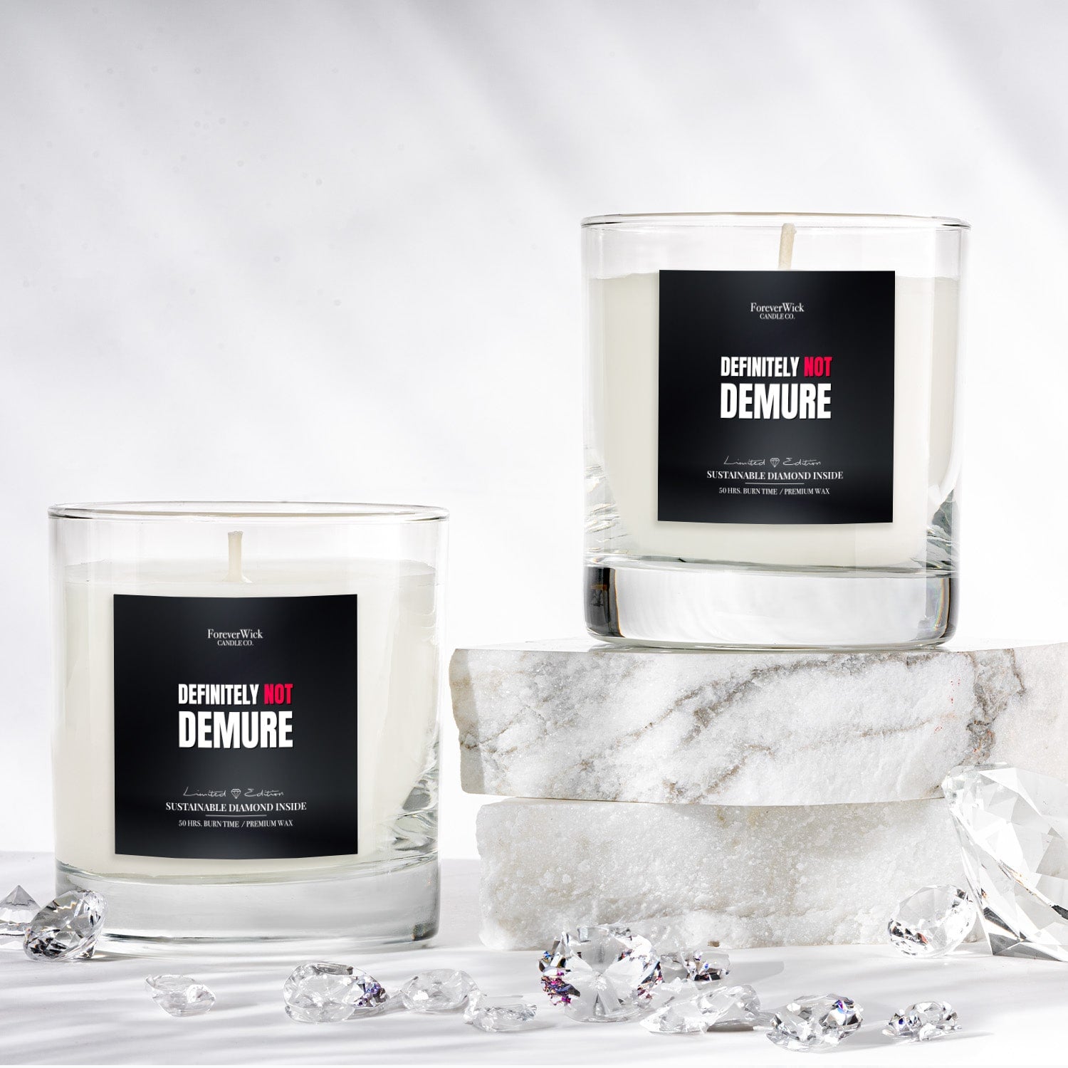 Genuine Diamond in every Candle | Fragrant Candle With Real Jewels