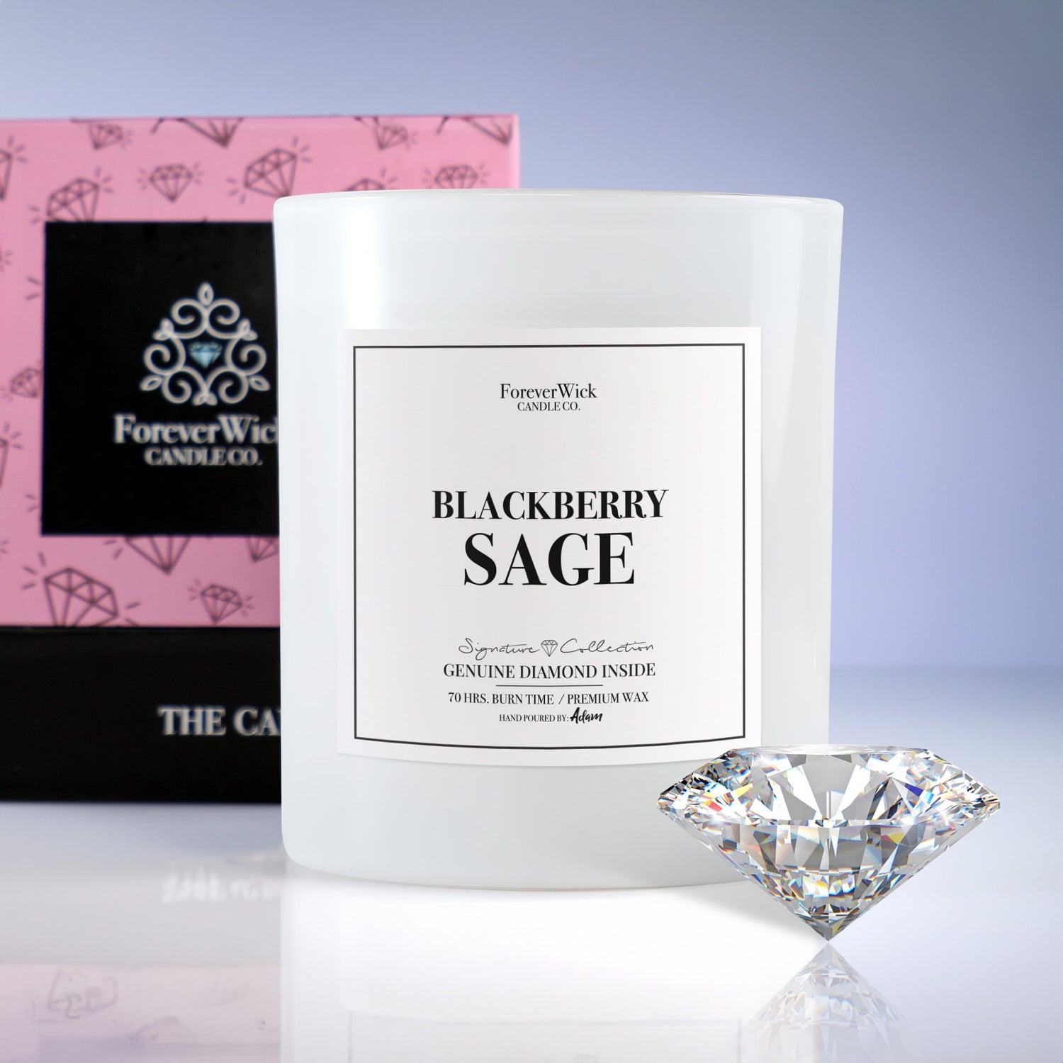 Blackberry Sage Diamond Candle