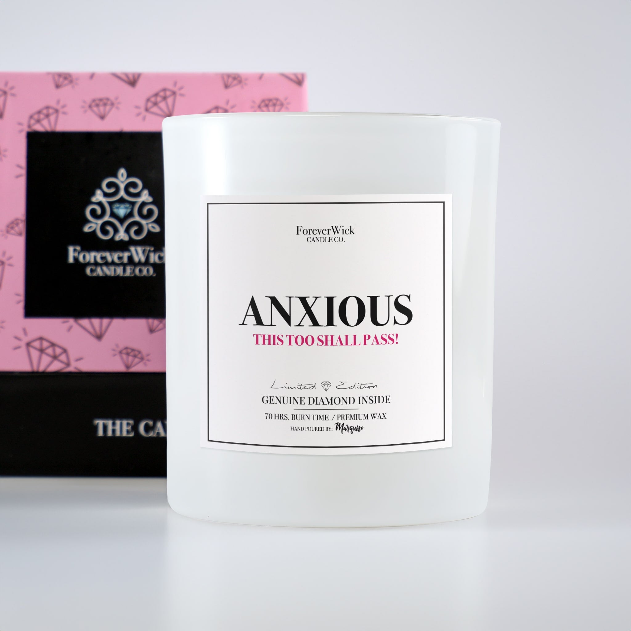 Genuine Diamond in every Candle | Fragrant Candle With Real Jewels