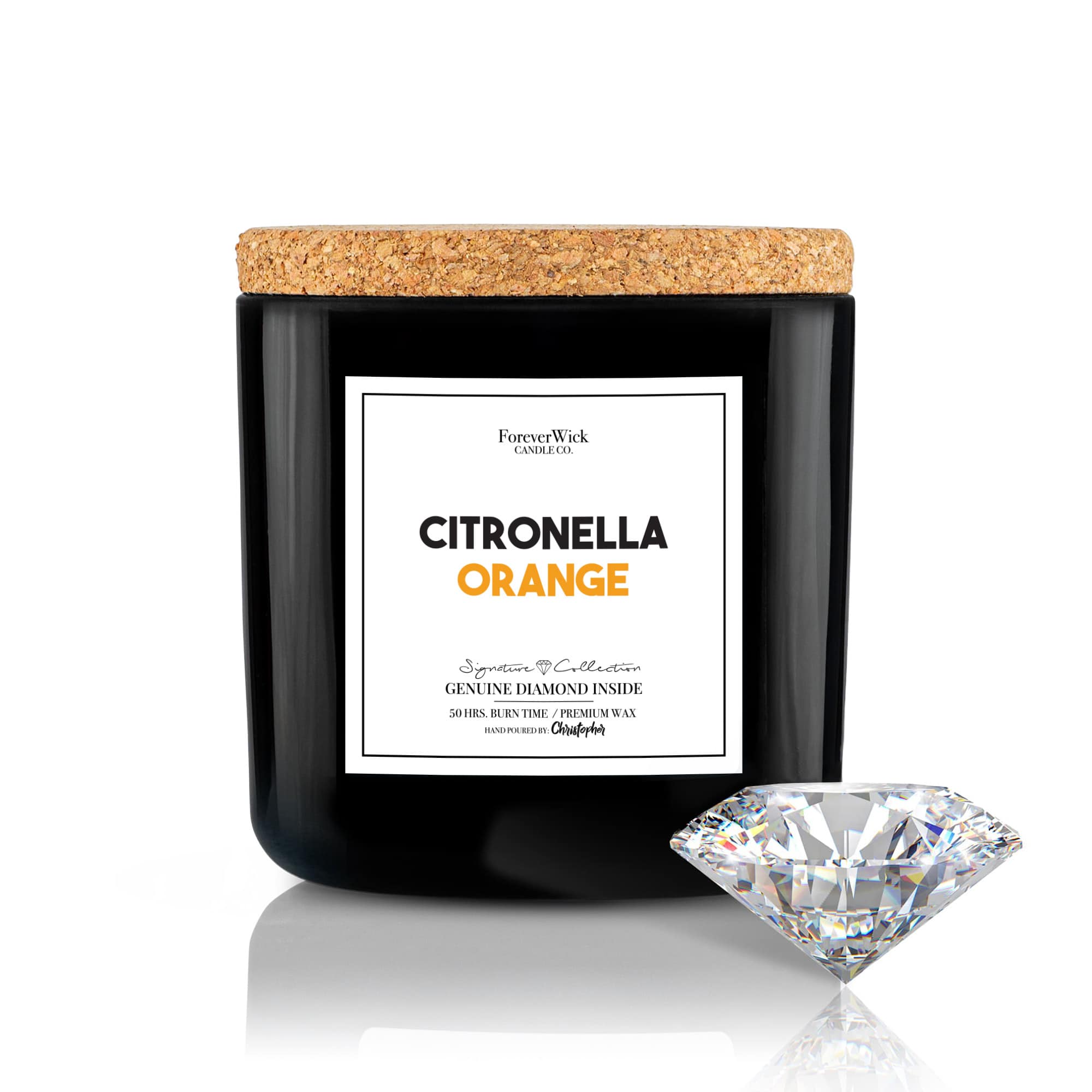 Genuine Diamond in every Candle | Fragrant Candle With Real Jewels