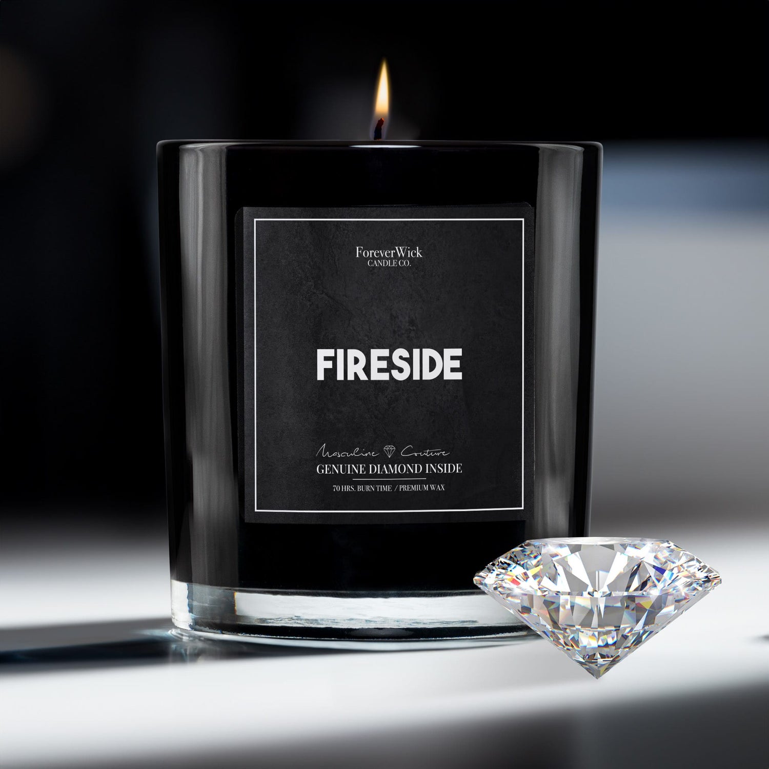 Genuine Diamond in every Candle | Fragrant Candle With Real Jewels
