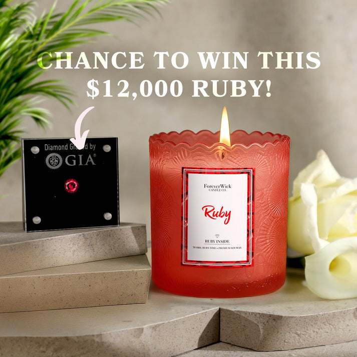 Ruby Ember Candle