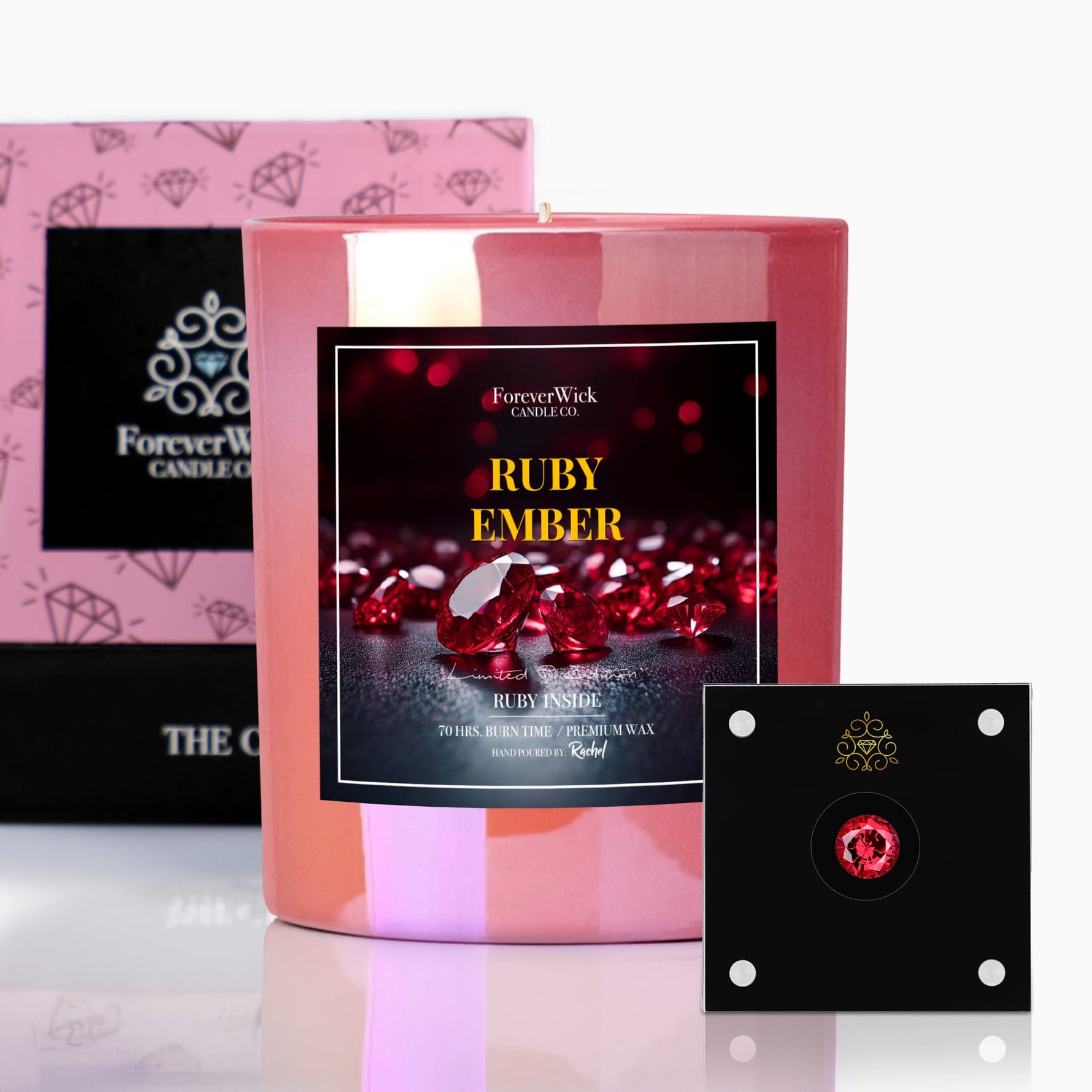 Genuine Diamond in every Candle | Fragrant Candle With Real Jewels
