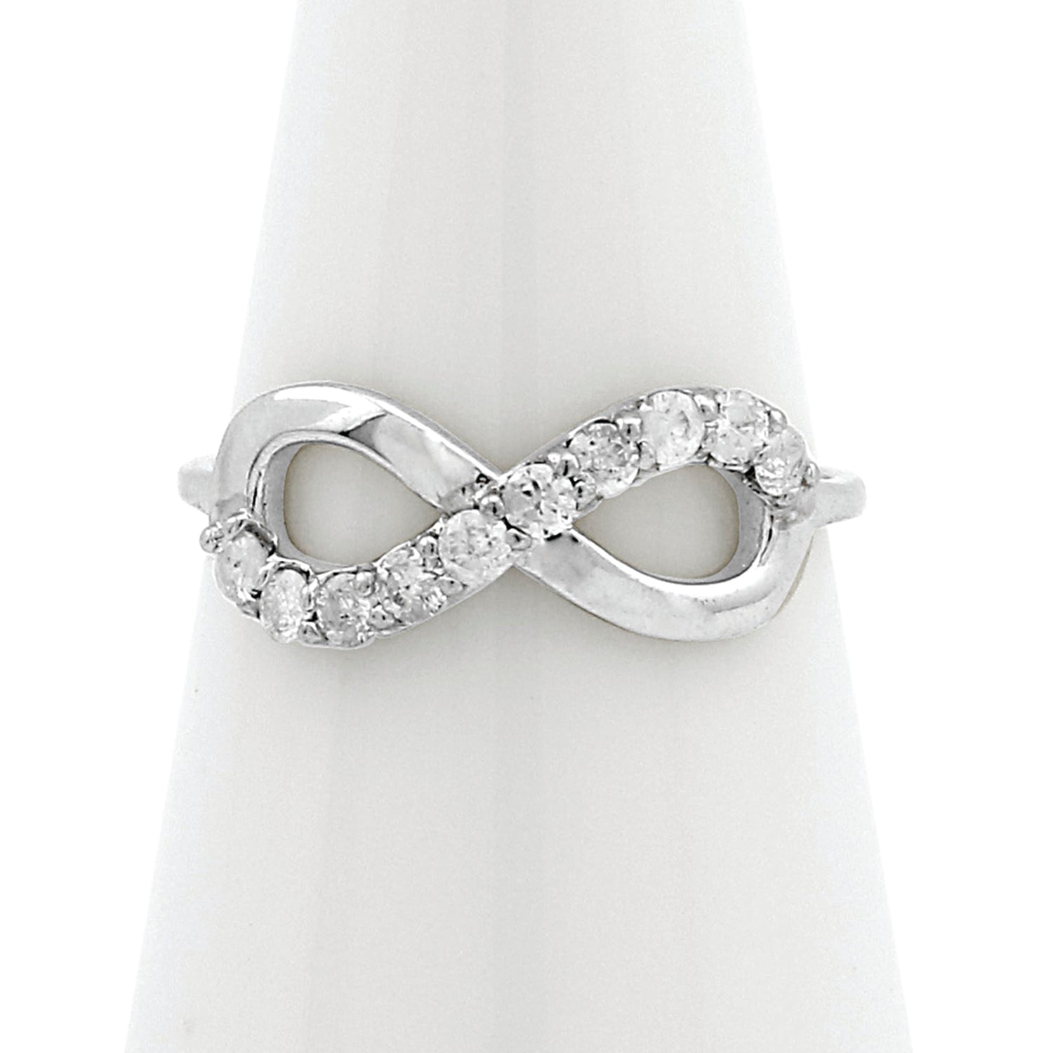 Infinity 10 Diamond Ring